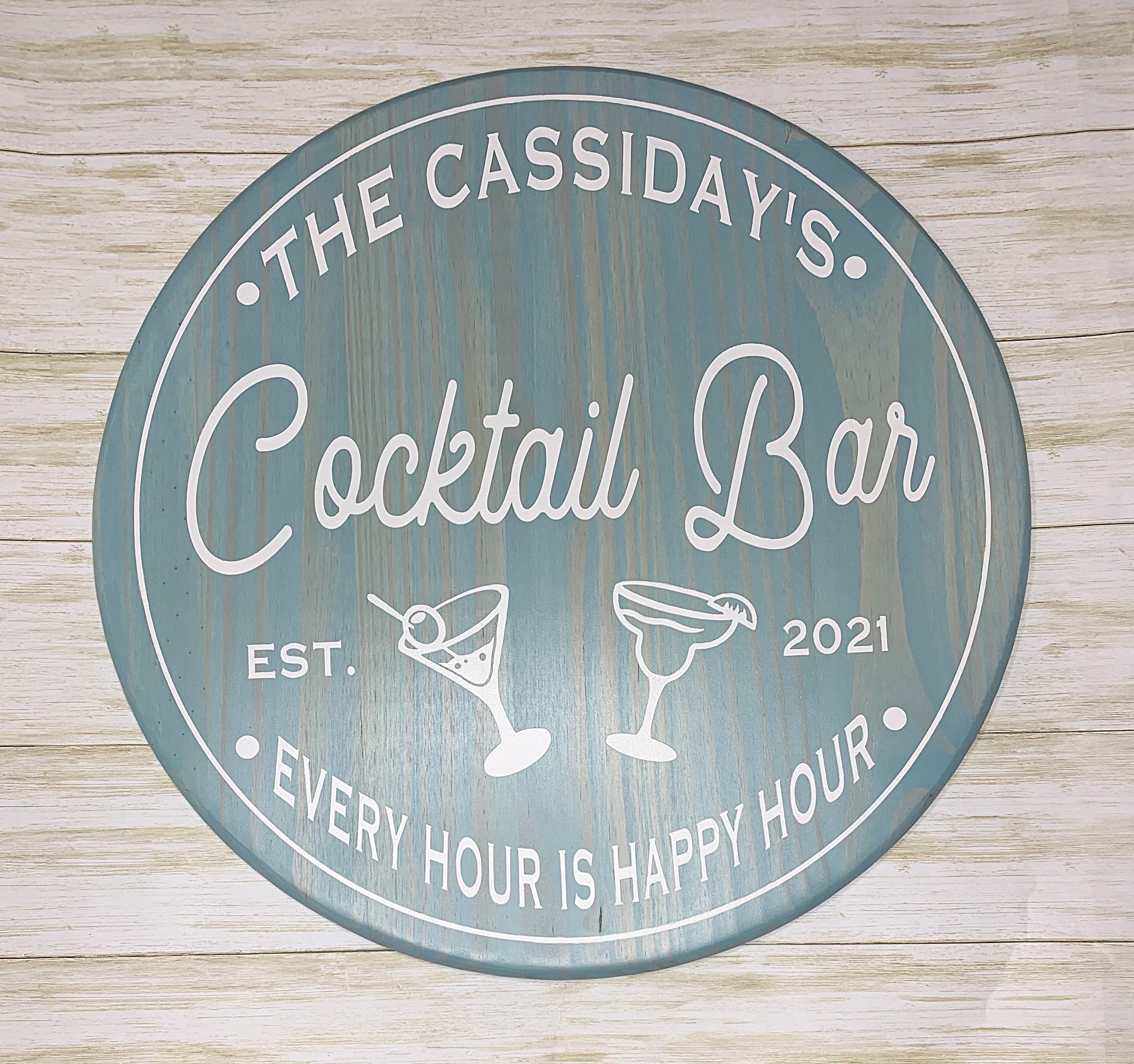 Cocktail Bar Bar Sign personalized Bar Sign bar Decor | Etsy