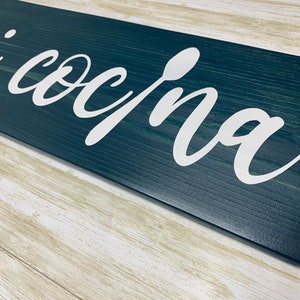 Mi Cocina Sign | Spanish Kitchen Sign | Spanish Home Decor ...