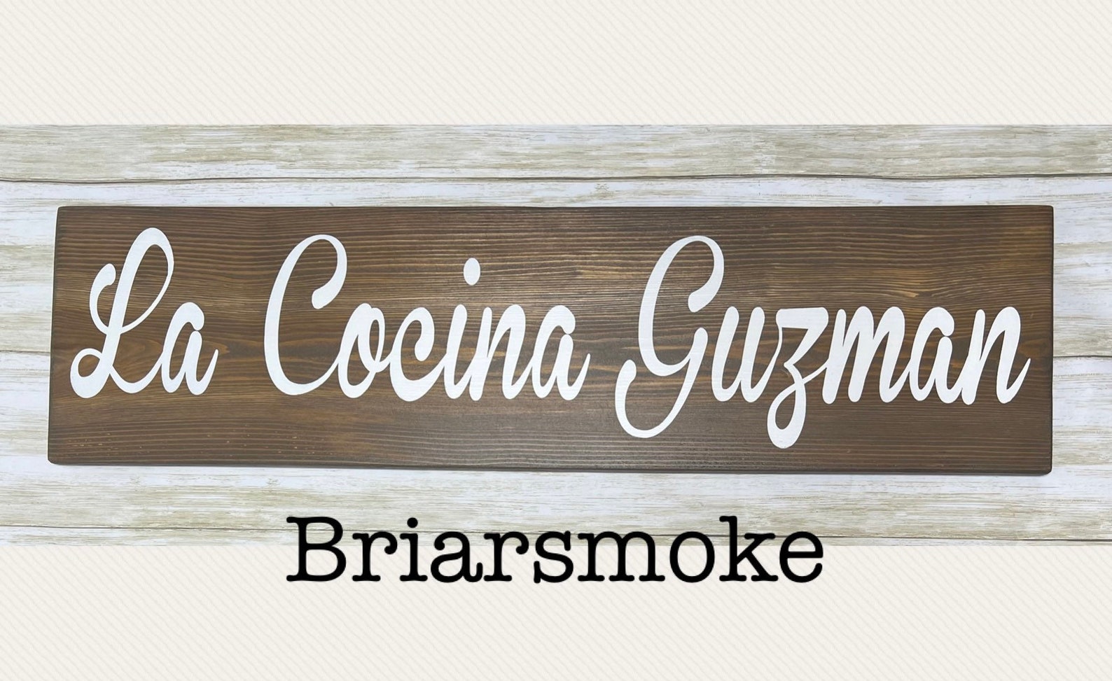 Personalized La Cocina Last Name Sign | Spanish Kitchen Sign | Custom ...