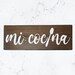 Mi Cocina Sign | Spanish Kitchen Sign | Spanish Home Decor ...