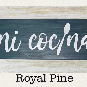 Mi Cocina Sign | Spanish Kitchen Sign | Spanish Home Decor ...