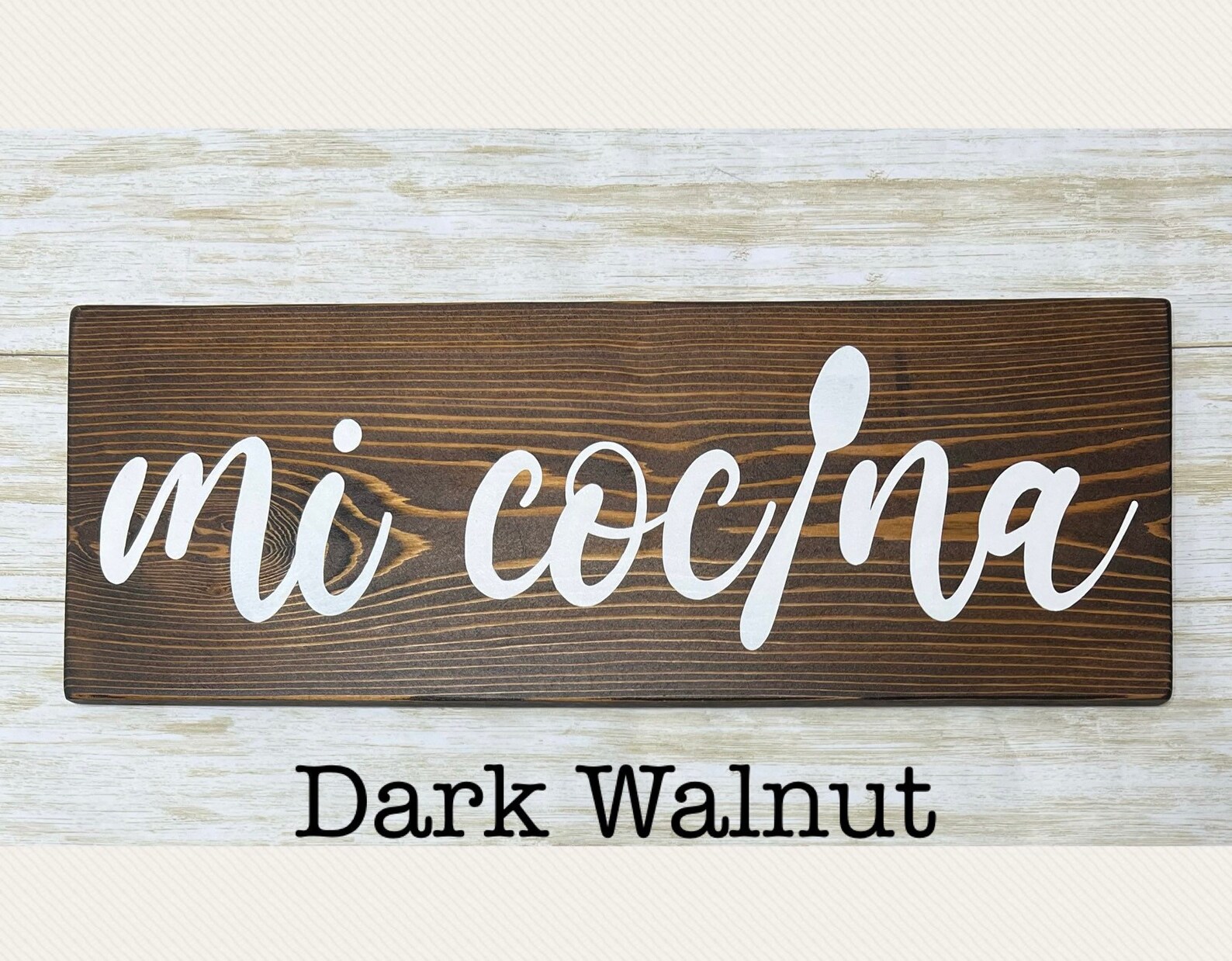 Mi Cocina Sign | Spanish Kitchen Sign | Spanish Home Decor ...