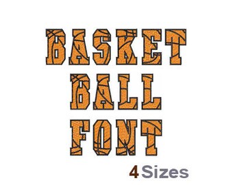 Basketball alphabet | Etsy