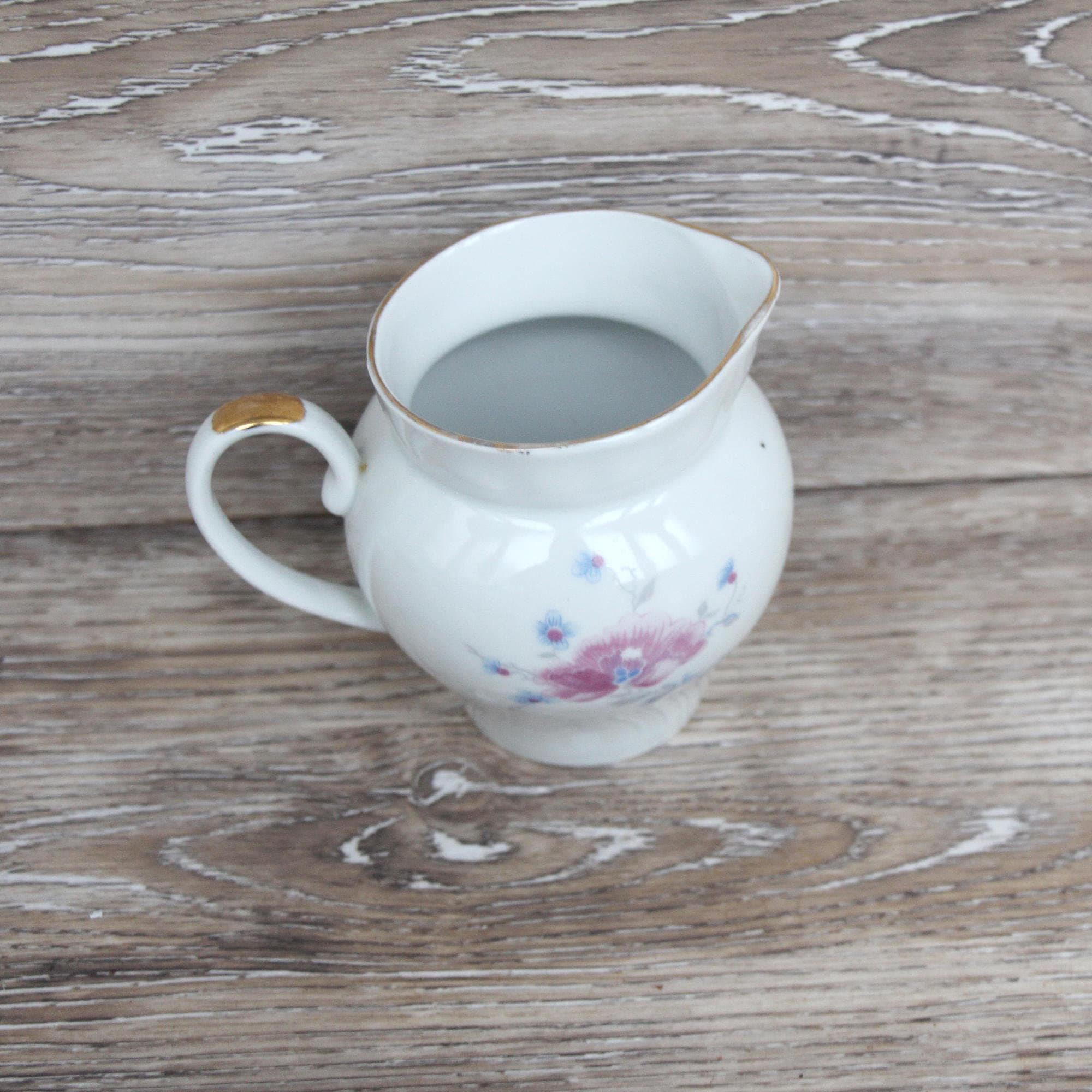 Vintage Creamer Pitcher Milk Jug Vase Cream Jug Ceramic Jug Small ...