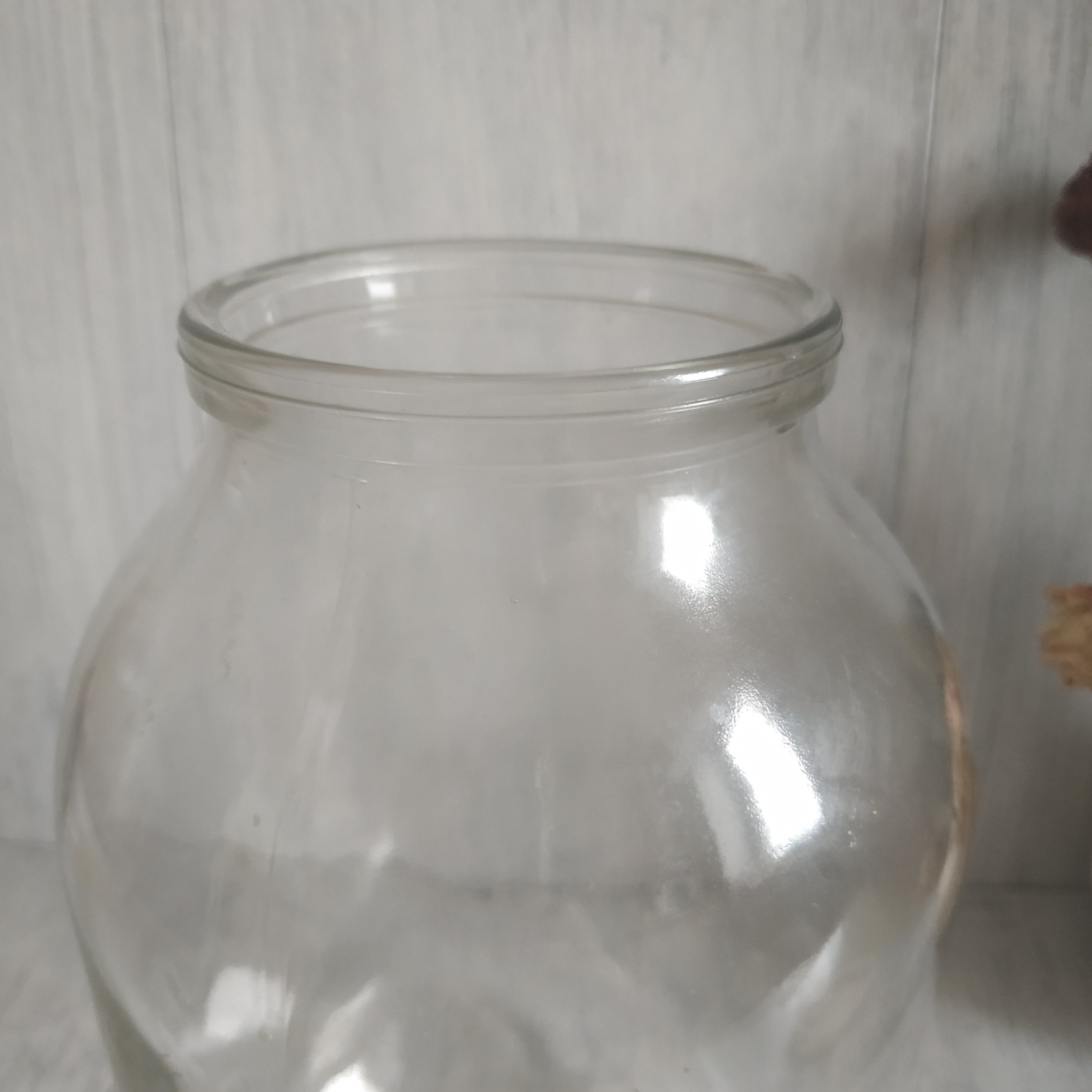 2 Liter Large Glass Jar With Lid Preserve Food Jar Ukrainian Rustic ...