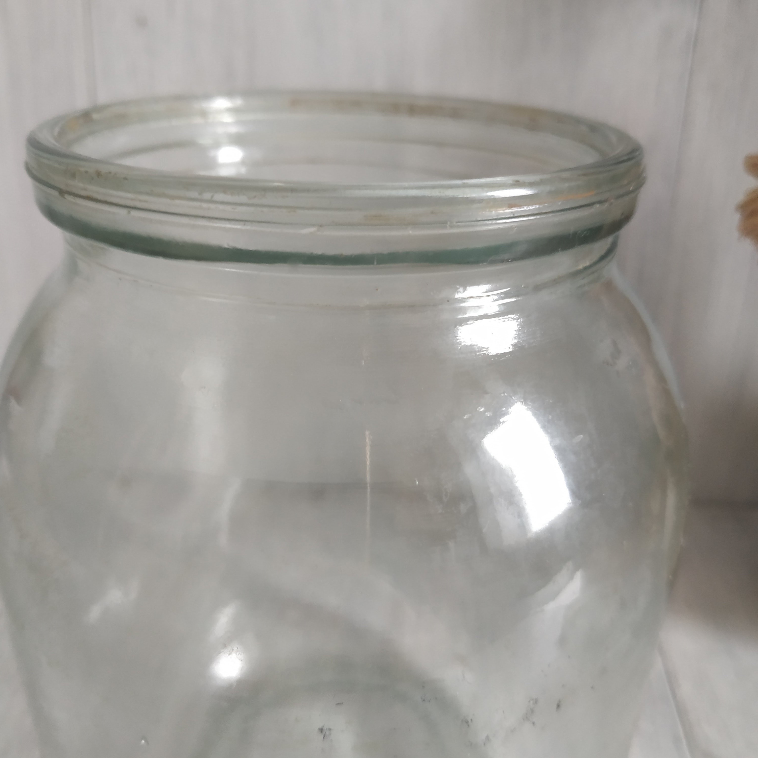 1 Liter Glass Jar With Lid Preserve Food Jar Ukrainian Rustic Home ...