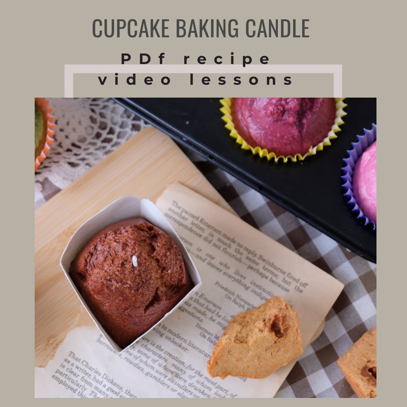 Cupcake Candle - Etsy