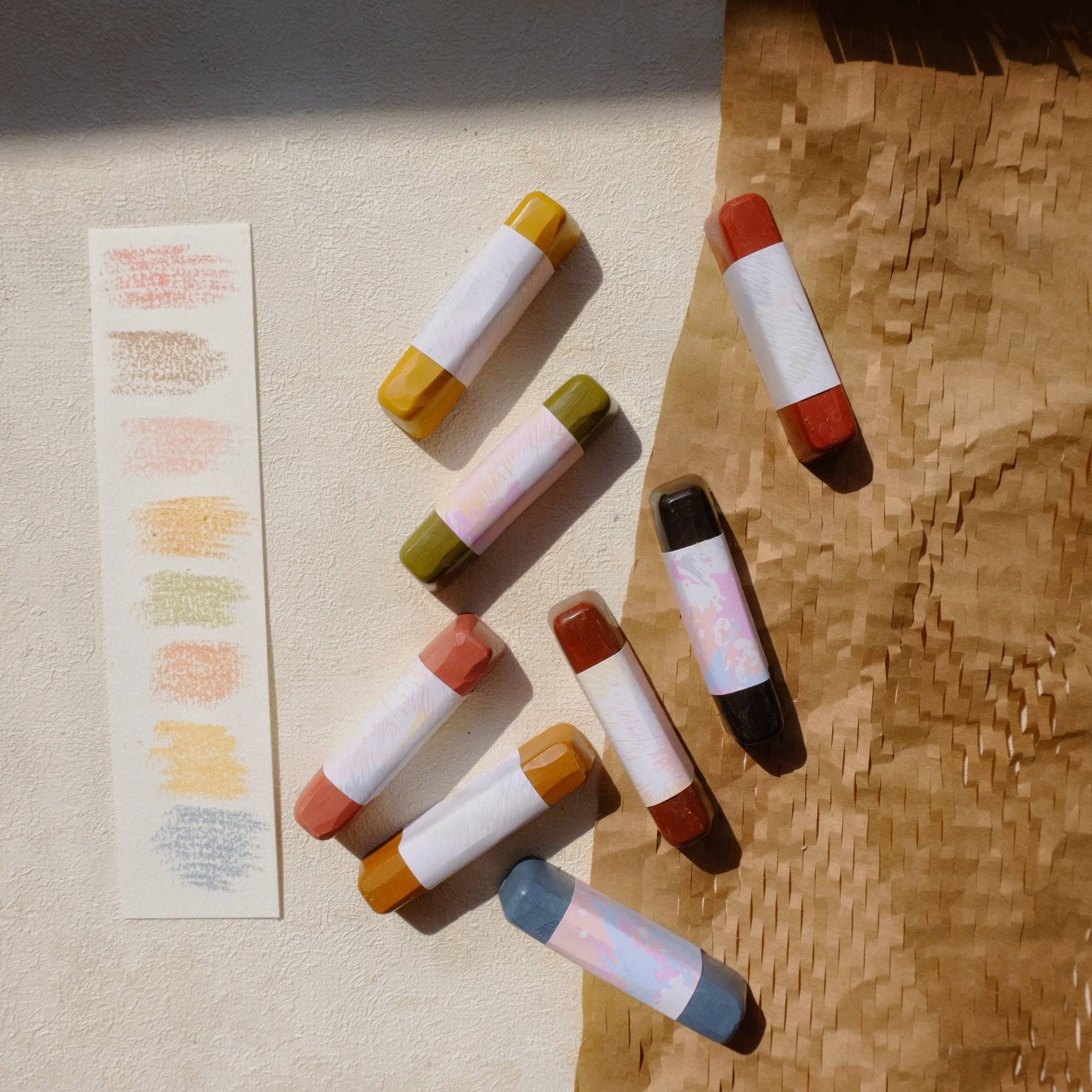 Botanical Crayons, Earth & Plant Pigment Crayons, Vegan Crayons ...