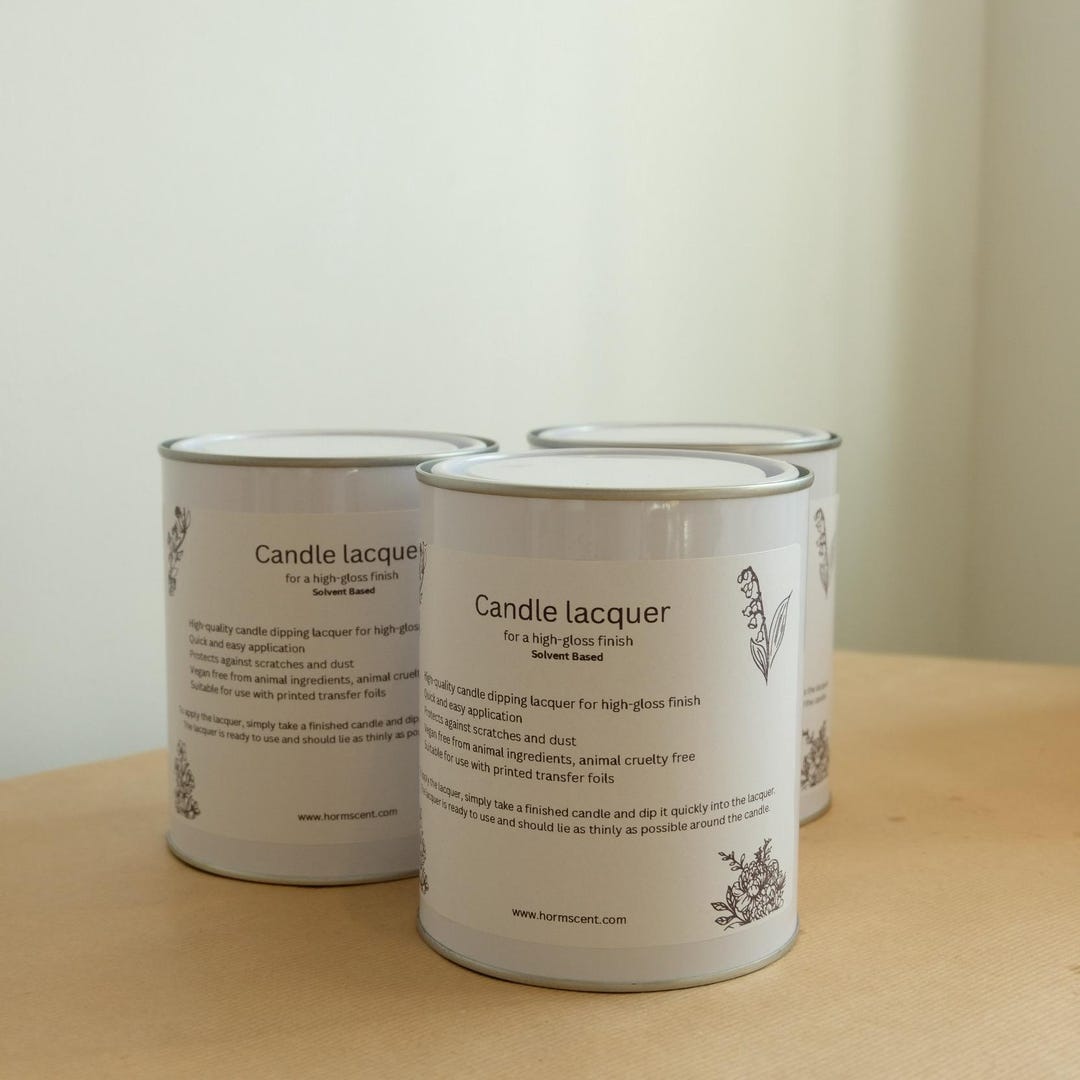 Candle Gloss Varnish, Candle Lacquer for High-gloss Finish 1kg - Etsy