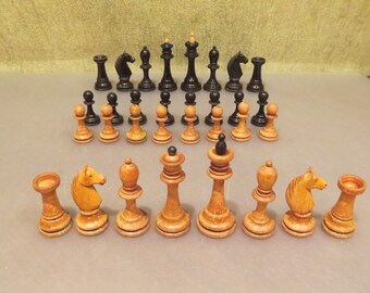 Antique chess set | Etsy
