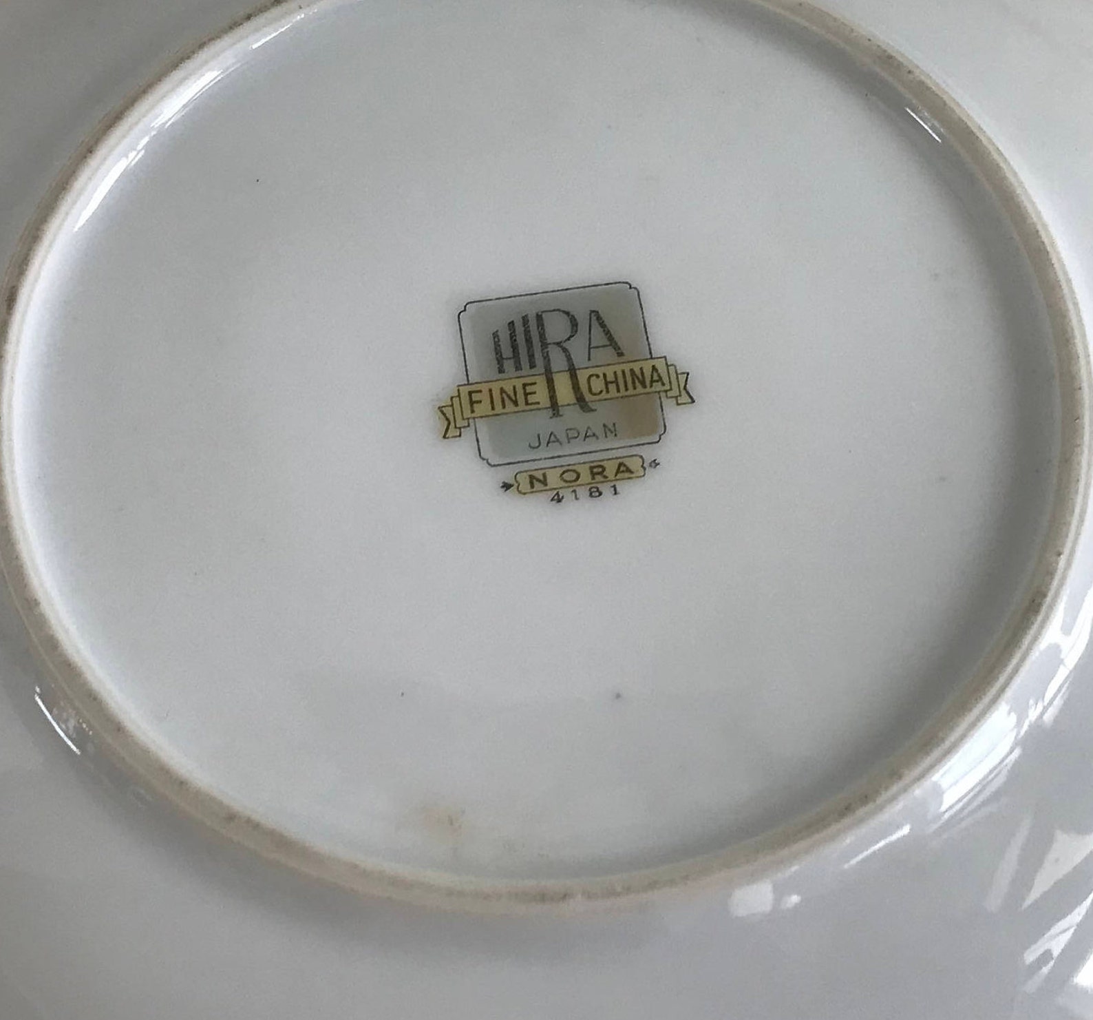 Hira Fine China Japan Nora Pattern 4181 6 1/2" Plate - Etsy