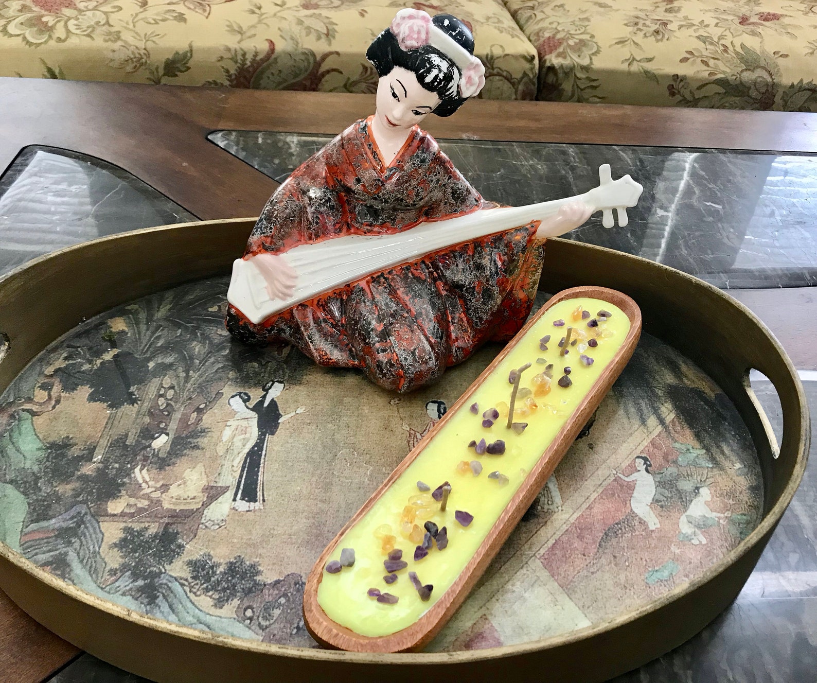 Peach Mango Scented Blended Soy/paraffin Wax Aroma Therapy - Etsy