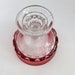 Vintage Indiana Glass Colony Ruby Red Thumbprint 7 1/2 Wedding Bowl ...