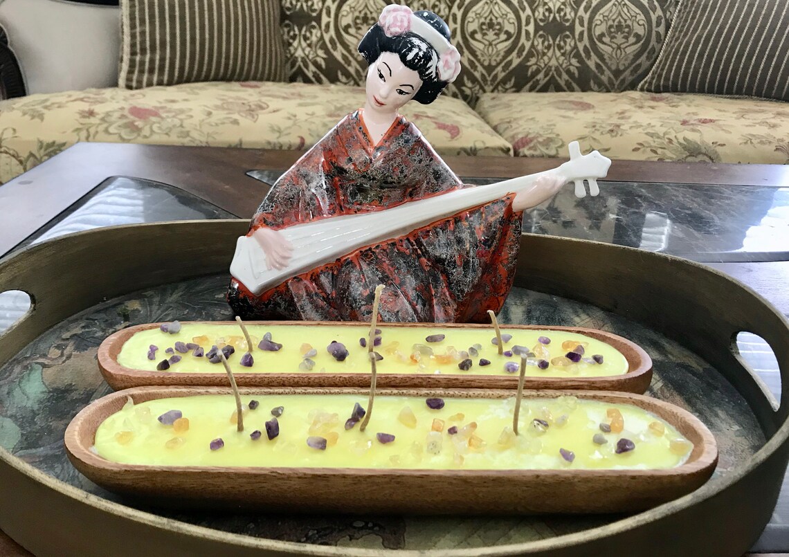 Peach Mango Scented Blended Soy/paraffin Wax Aroma Therapy - Etsy