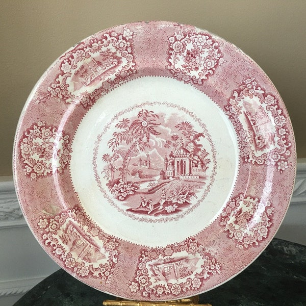 Pink Transferware - Etsy