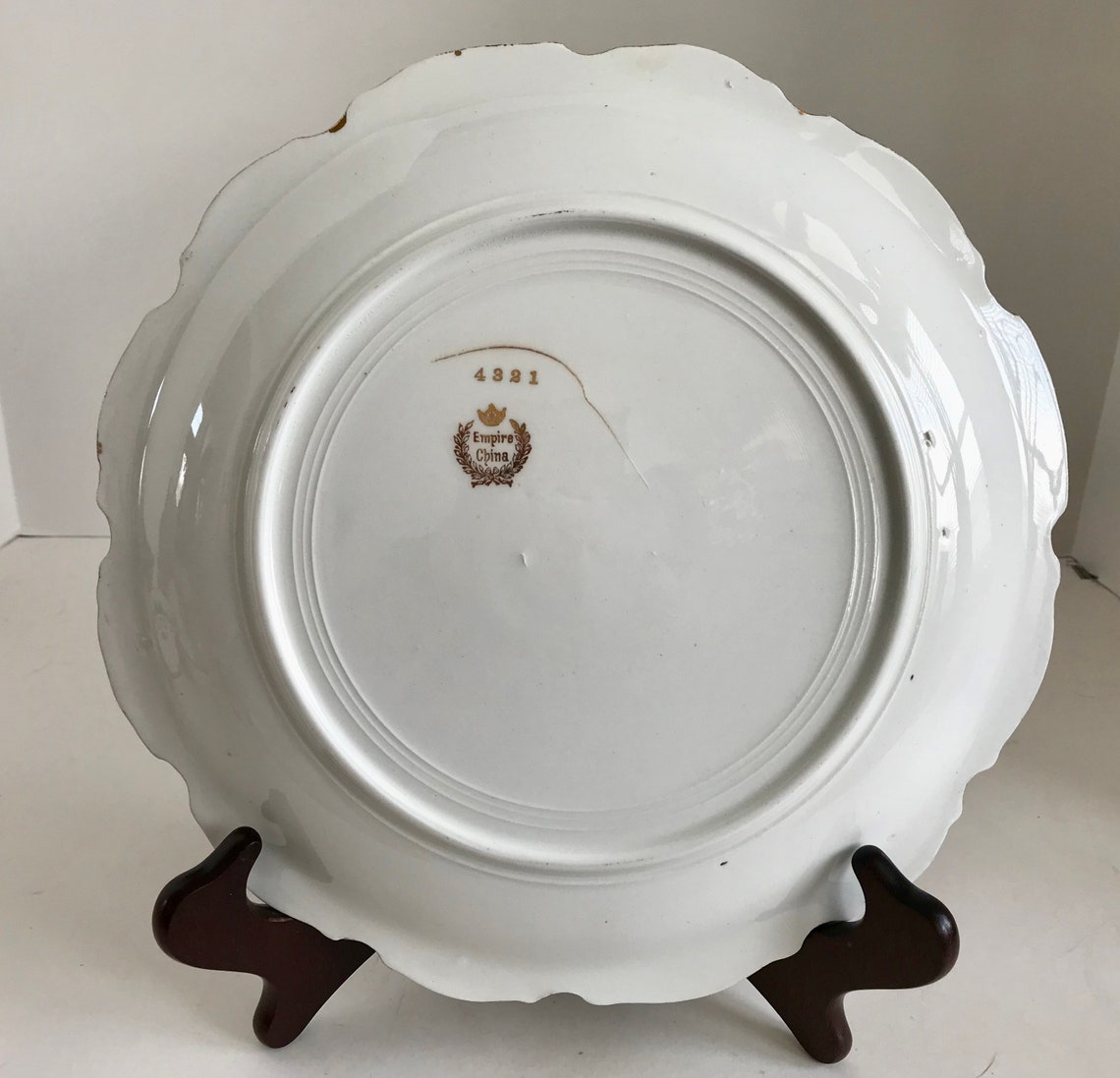 Empire China Decorative Roman Scene White 10 1/2" Plate 4321 - Etsy