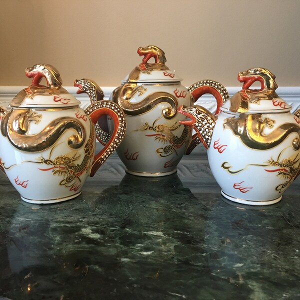 Dragon Tea Set - Etsy