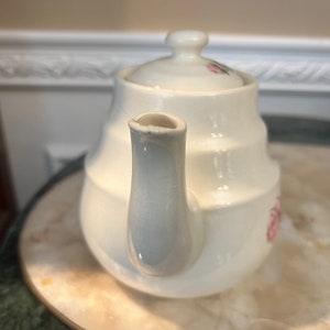 Vintage Thermocraft 4 Cup Oven-proof Rose Pattern Ballerina Teapot - Etsy