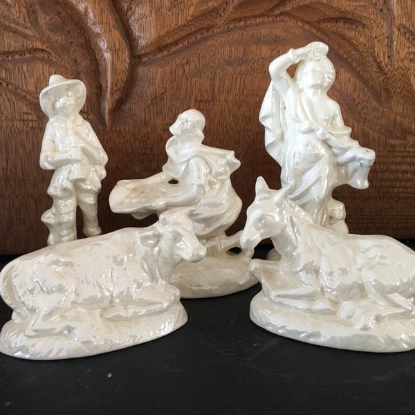 Iridescent Nativity Set - Etsy