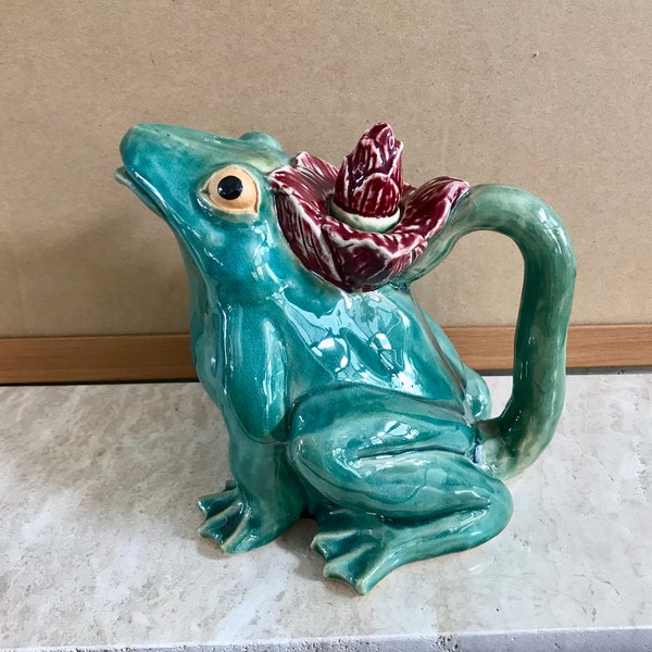 Frog Pitcher - Etsy