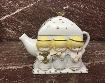 Hallmark Teapot | Etsy