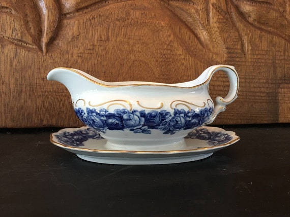 Schumann Bavaria Germany US Zone 1945 1949 Heirloom Blue Roses | Etsy