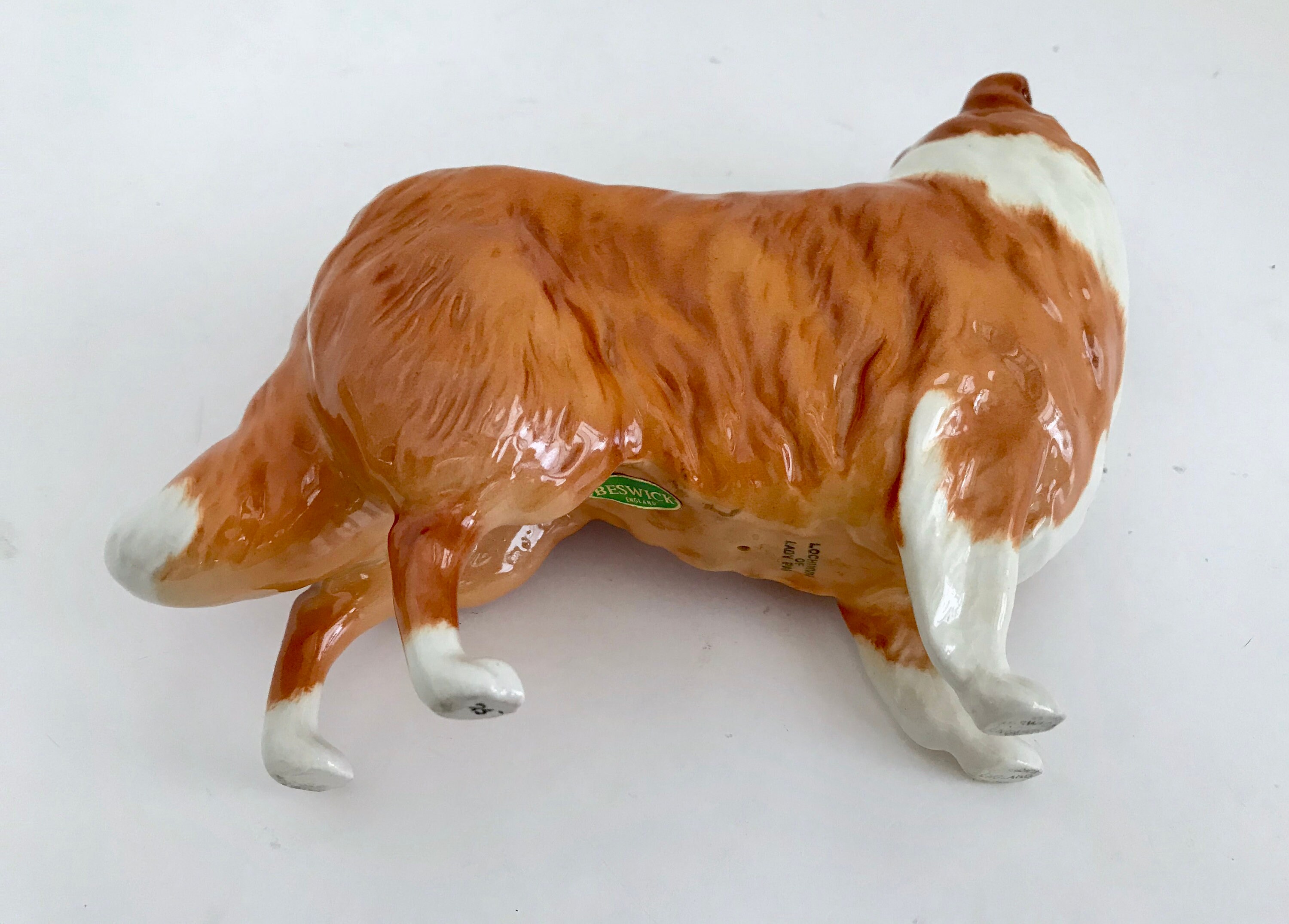 Beswick Porcelain Collie Dog Champion Lochinvar of Lady Park - Etsy New ...