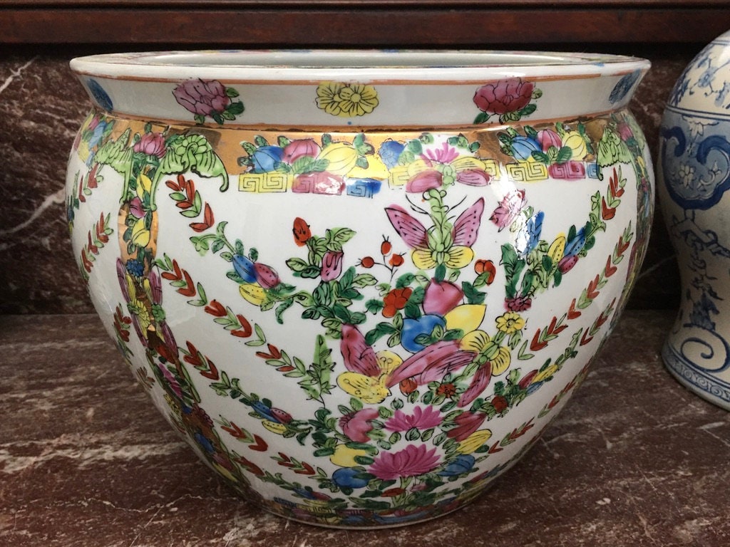 Chinese Koi Fish Bowl - Etsy