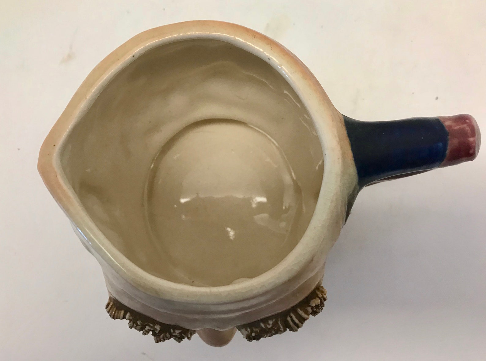 Toby Mug 4 3/4" Toby Sideways Looking Man Mug With Raised Bushy ...