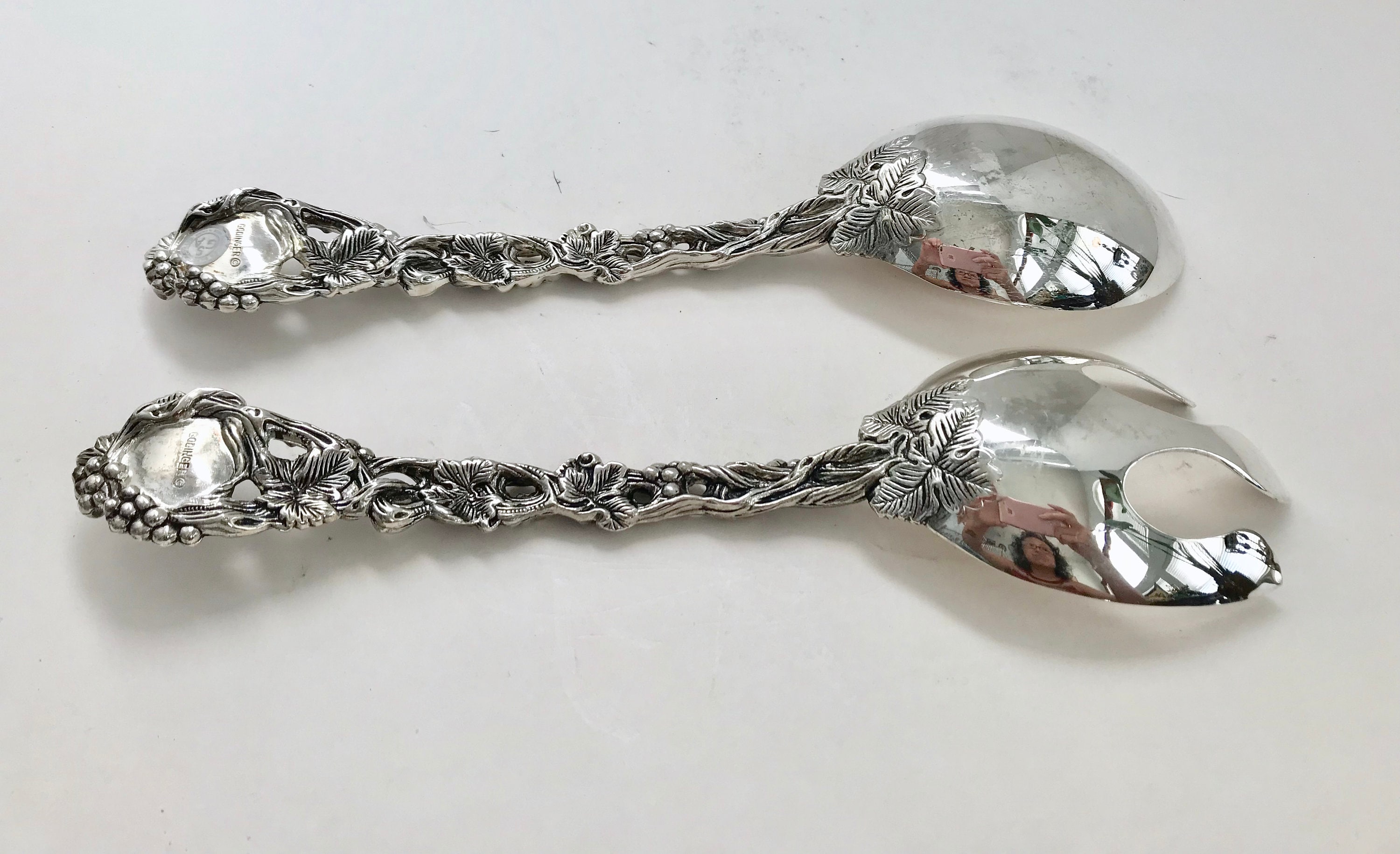 Godinger Silver Art Company Silver Plates Grapes & Grapevines - Etsy