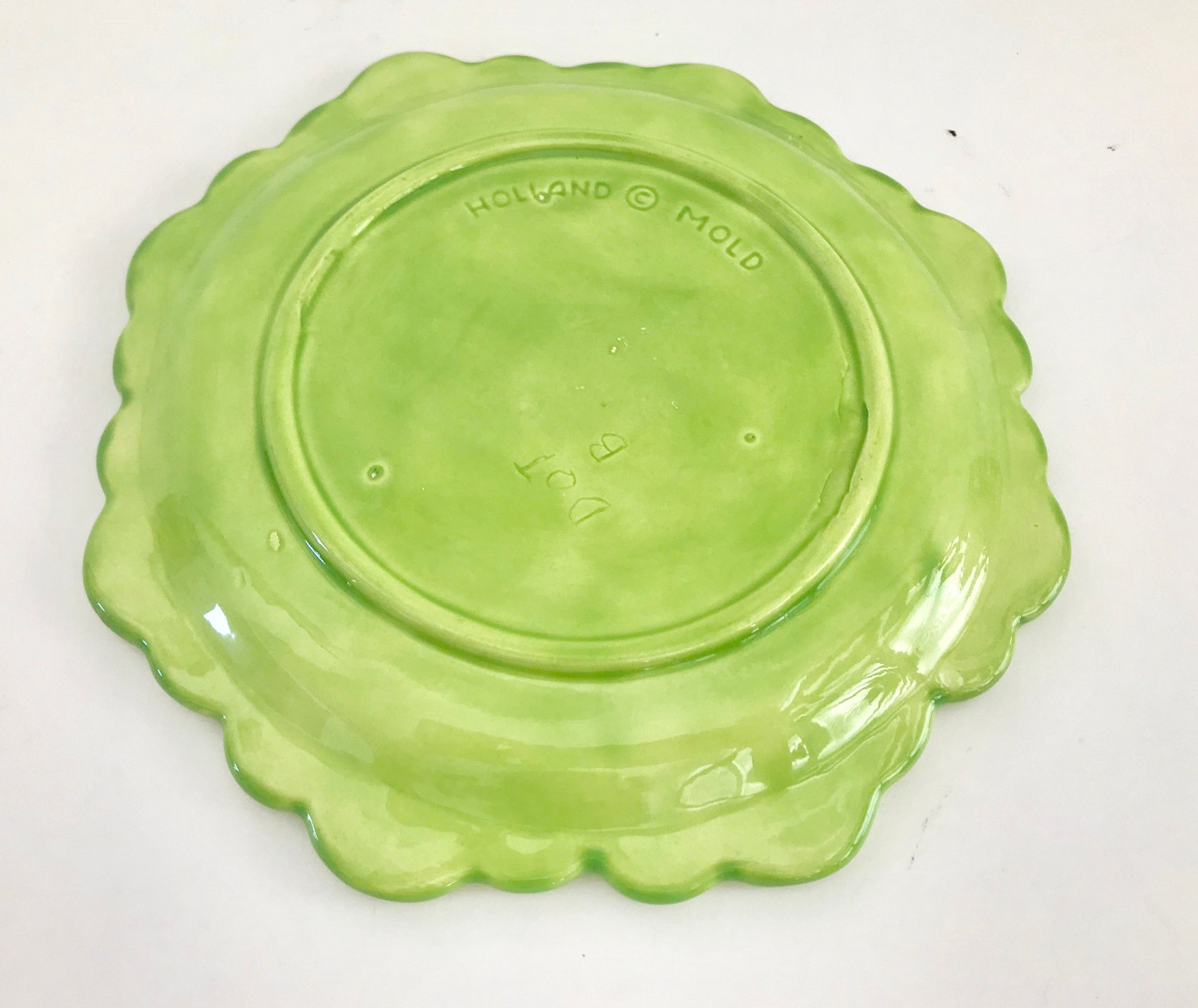 Holland Mold 8 Green Cabbage Plate | Etsy