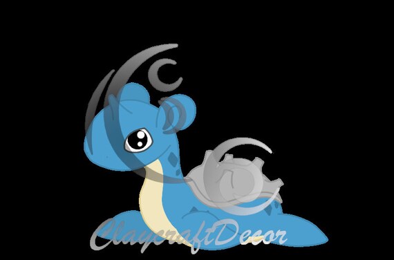 Lapras Digital Pokemon File Sticker Design SVG - Etsy