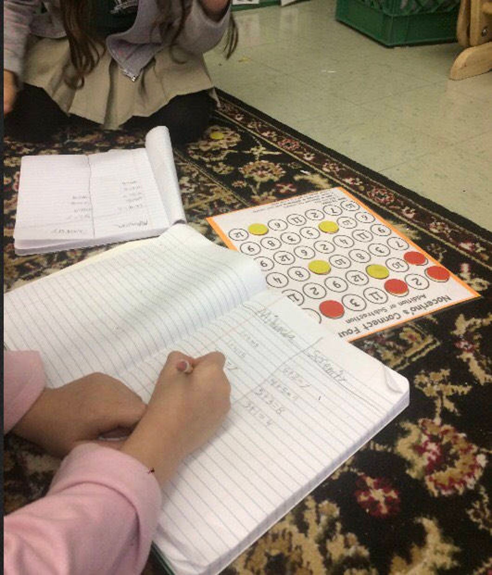 Addition / Subtraction Connect Four Educational Game - Etsy
