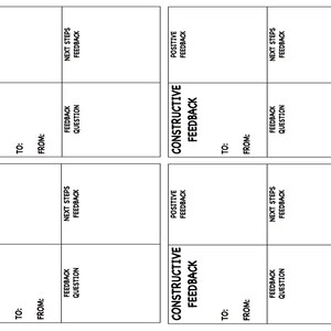 Constructive Feedback in the Classroom - Etsy