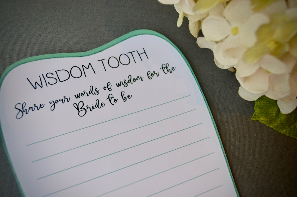 Words of Wisdom for Bride-to-be - Etsy