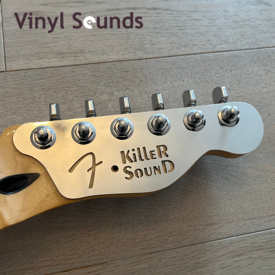 Fender Telecaster Headstock Sustain Plate Front – Not a Groove Tubes ...