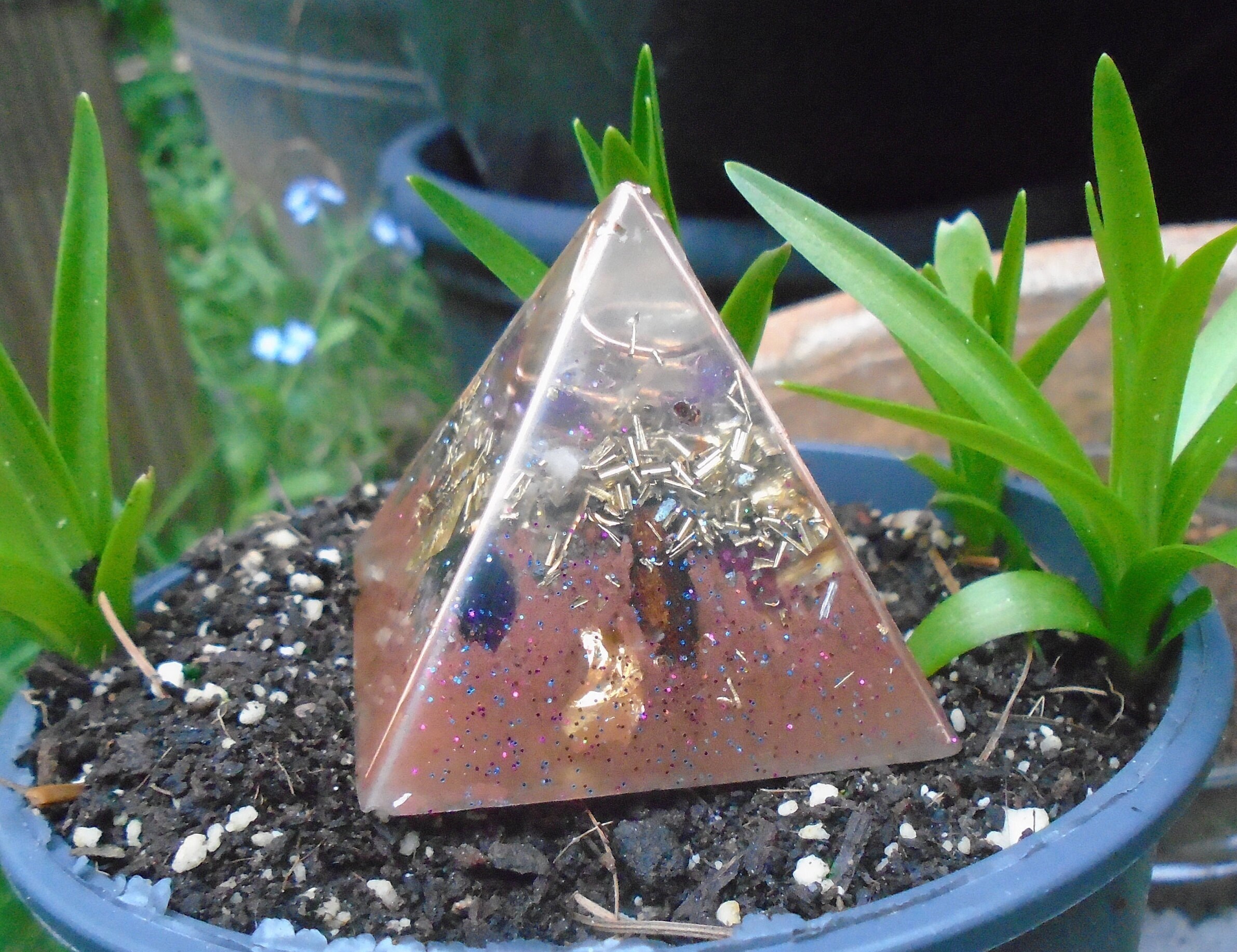 Orgone Pyramid Radiation Protection Harmonizer - Etsy