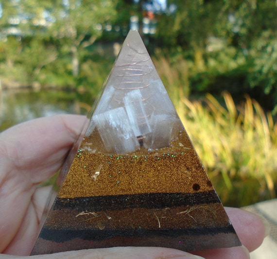 Orgone pyramid radiation protection space harmonizing | Etsy