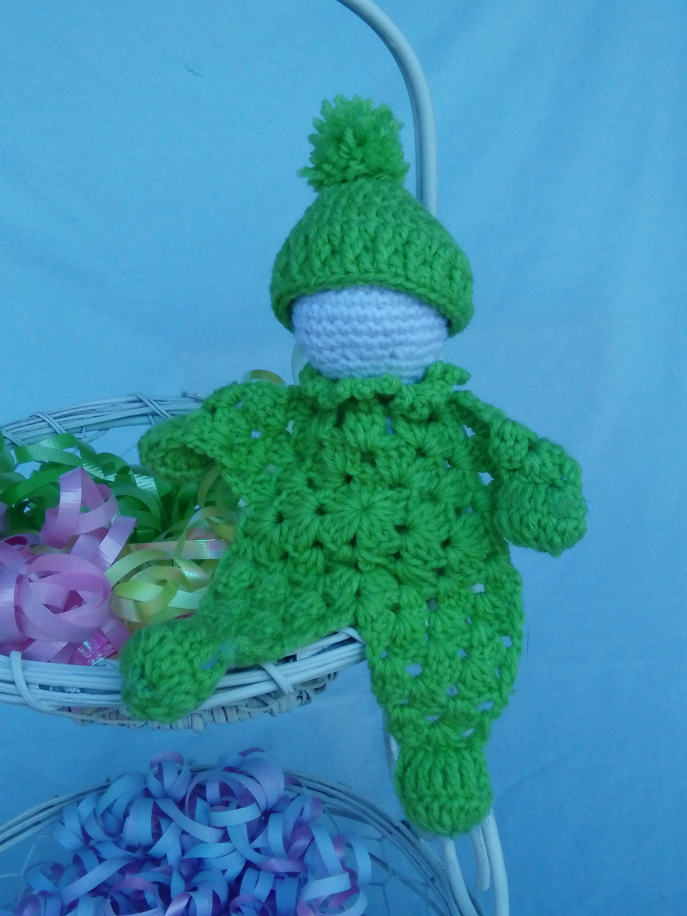 Crochet Granny Square Doll Pattern granny's Cuddle - Etsy Canada