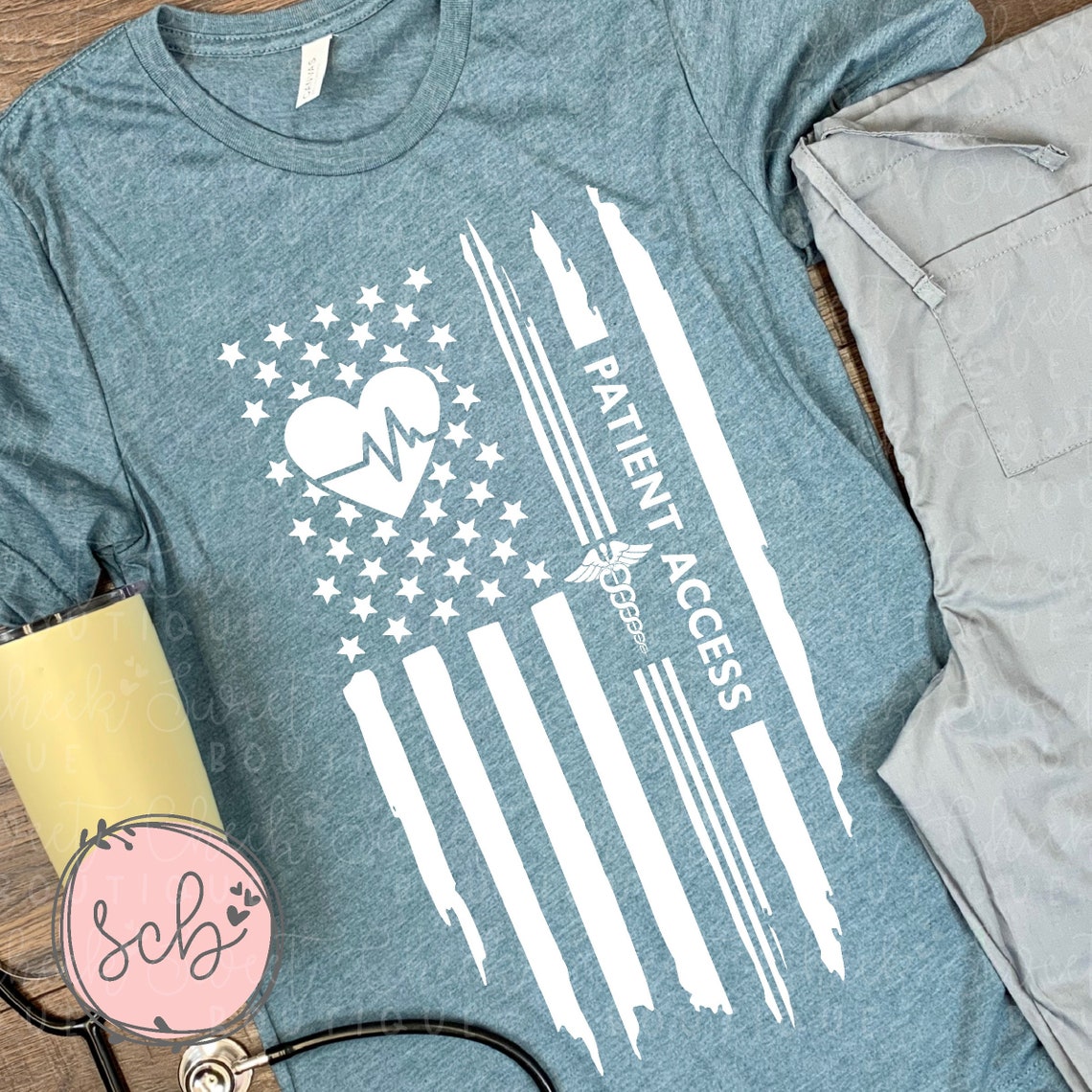 Patient Access Svg, Healthcare Flag Svg, Flag Svg, Shirt Svg ...