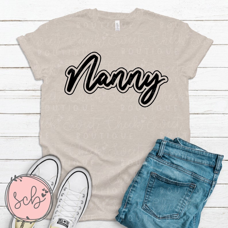 Nanny Puffy Svg, Nanny Svg, Family Svg, Shirt Svg, Family Shirt Svg ...
