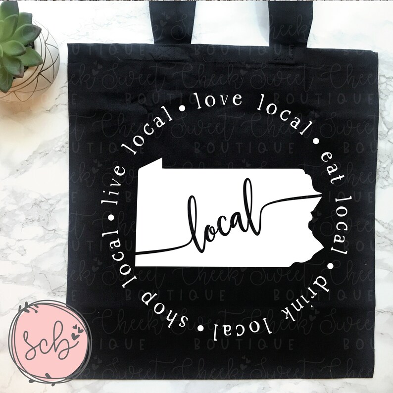 Pennsylvania Local Svg, Live Local Svg, Love Local Svg, Shop Local Svg ...