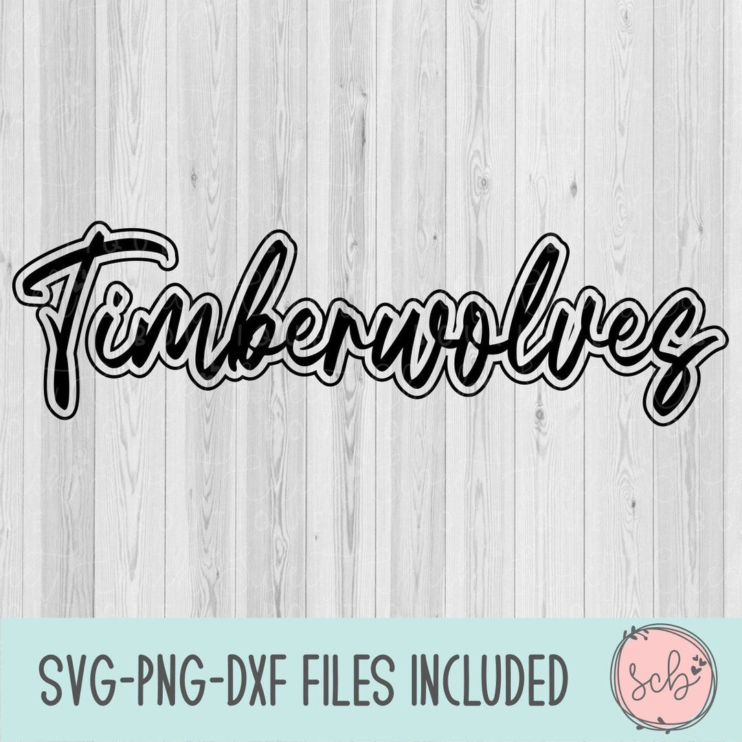 Timberwolves Svg, Spirit Wear Svg, Team Wear Svg, School Svg, Shirt Svg ...