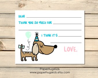 Unicorn Fill in the Blank Thank You Note Chalkboard, Glitter, Gold ...