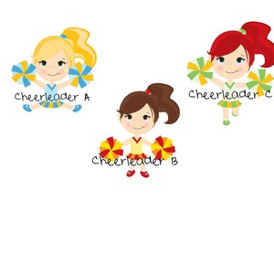 PRINTABLE Cheer Stationery, Cheerleading Note Cards, Kids Thank You ...