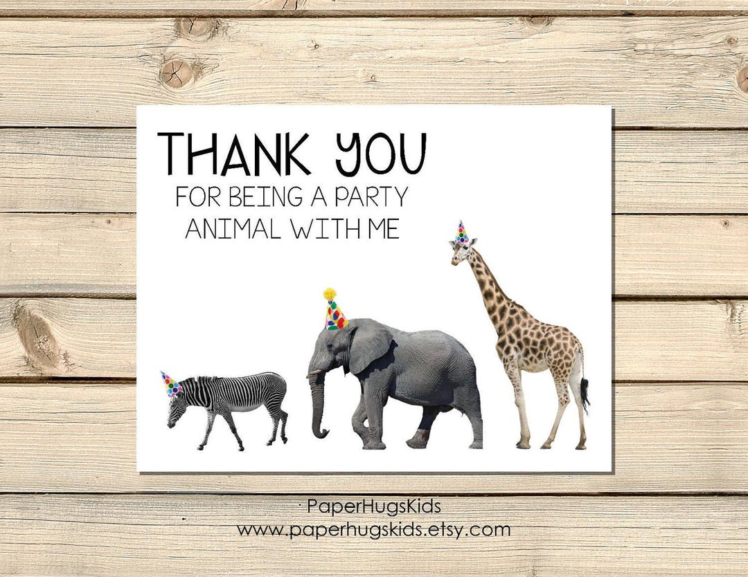 Jungle Safari Stationery, Jungle Safari Note Cards, Animal Note Cards ...