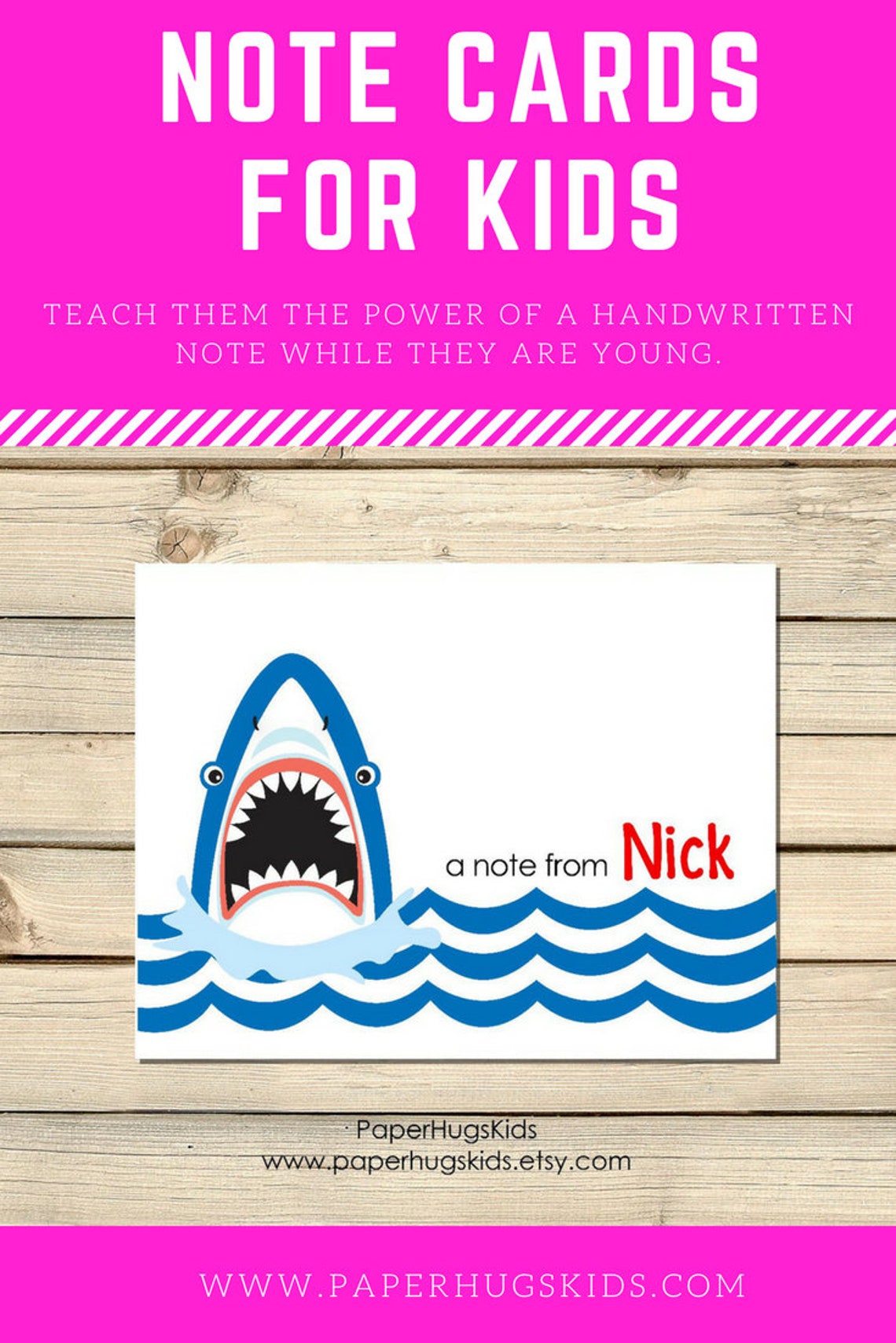 PRINTABLE Shark Stationery Shark Note Cards Thank You Cards - Etsy