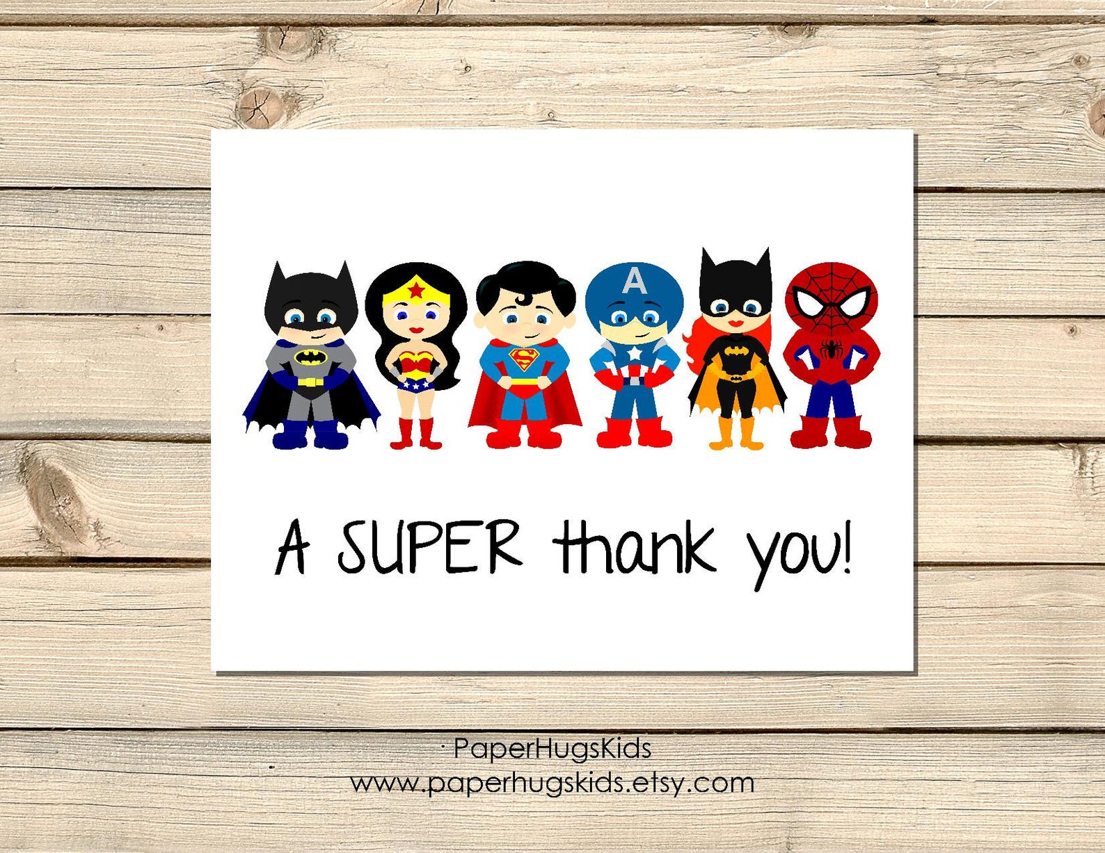 PRINTABLE Superhero Stationery Superhero Note Cards Personalized Note ...