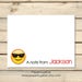 PRINTABLE Emoji Stationery Emoji Note Cards Kids Thank You - Etsy