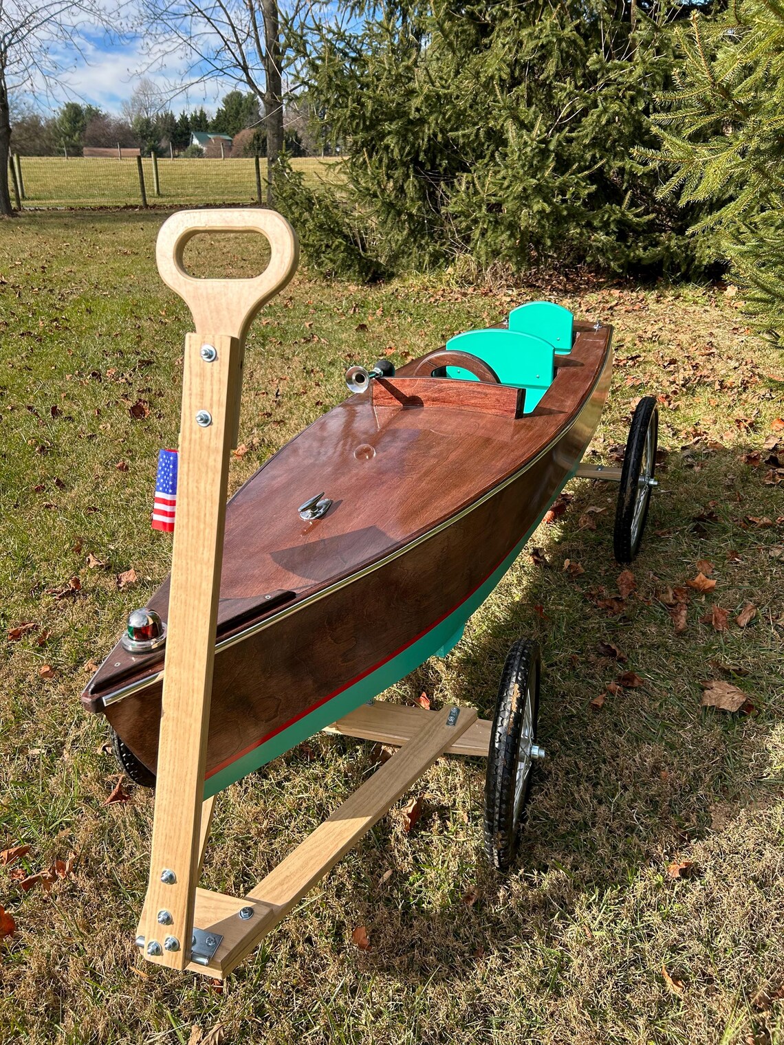 Children's Wooden Boat Wagon *local Pick up ONLY* - Etsy